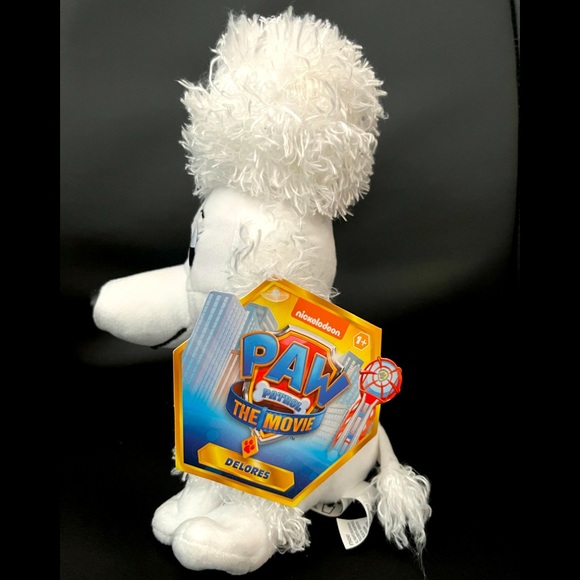 Nickelodeon | Toys | Paw Patrol The Movie Plush Delores Toy Poodle 7 ...